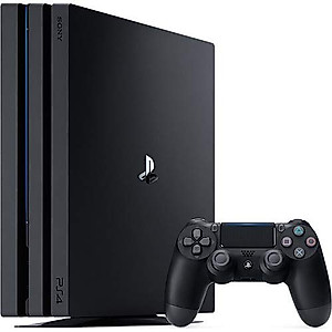 Sony Playstation 4 Pro Black 1TB and Dual Shock 4 Controller with Free Death Stranding Game (PS4)