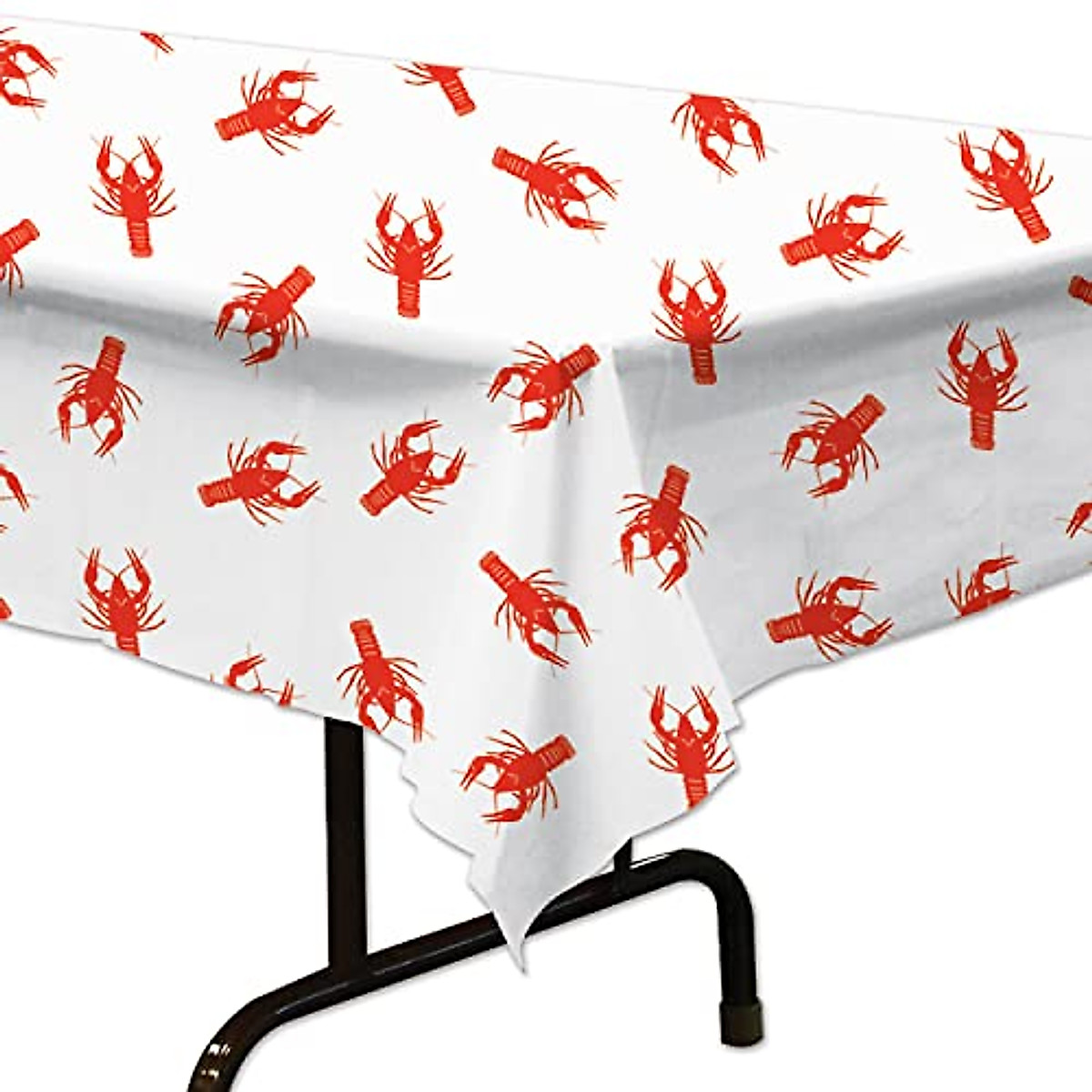 Crawfish Tablecover Party Accessory (1 count) (1/Pkg)