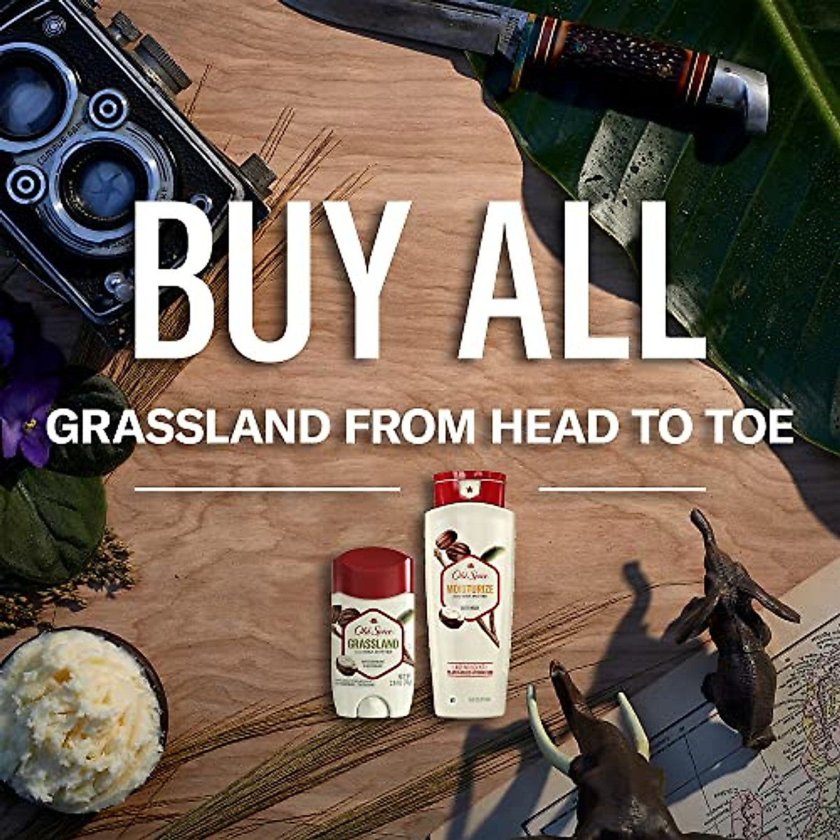 Old Spice Body Wash for Men, Moisturize with Shea Butter Scent, 16 Fl Oz (Pack of 4)