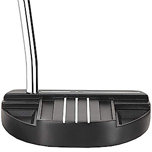 Ram Golf Laser Black Milled Face Mallet Putter - Headcover Included 34"