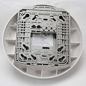 System Sensor PC2WH 2-Wire Horn/Strobe Ceiling Mount Alarm, 12/24V, White