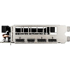 MSI Gaming GeForce GTX 1660 Ti 192-bit HDMI/DP 6GB GDRR6 HDCP Support DirectX 12 Dual Fan VR Ready OC Graphics Card (GTX 1660 TI VENTUS XS 6G OC)