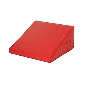 Foamnasium Wedge, Indoor Foam Playset, Soft Toddler and Active Kids Play Foam Wedge for Crawling, Climbing, Sliding and Jumping, Made in the US, Red