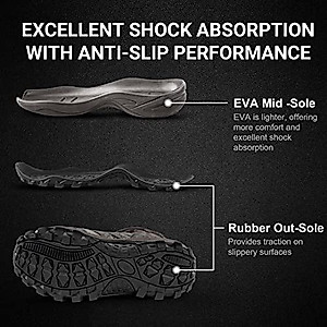 Obcursco Hunting Boots for Men, Waterproof Insulated 6mm Neoprene Rubber Boots for Hunting and Outdoor Activities (Camo, 10)