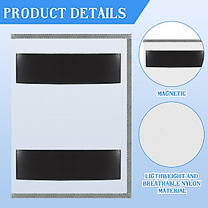 GliCraft 2 Pcs Magnetic Dryer Ball Holder Basket Wool Dryer Ball Organizer Gray Magnetic Storage Container Dryer Ball Dispenser Magnetic Nylon Bag for Laundry Room Accessories Organization and Storage