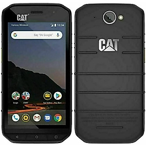 CAT PHONES S48c Unlocked Rugged Waterproof Smartphone 64GB - Black (Renewed)