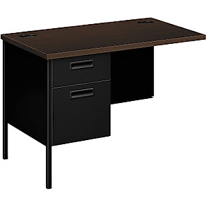 HON P3236LMOP Metro Classic Series Workstation Return, Left, 42w x 24d, Mocha/Black