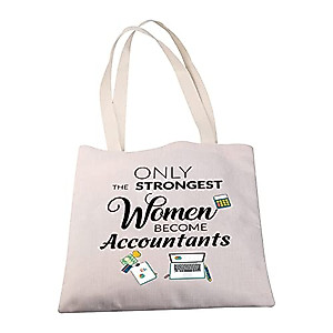 MBMSO Accountant Tote Bag CPA Gifts Accounting Gifts for Female Accountant Bag Accountant Graduation Gifts Shoulder Bag (Accountant Tote Bag)