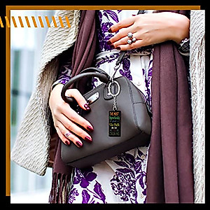 RUMIA 27pcs Inspirational Quote Keychains Acrylic Motivational Keychains Graduation Party Favors Mothers Day Birthday Gifts for Employee Coworkers Women Men Teacher Appreciation Gifts