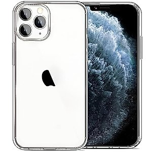 JJGoo Compatible with iPhone 11 Pro Case Clear, Transparent Soft Shockproof Protective Slim Thin Bumper Cover Phone Case- 5.8inch