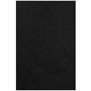 Bright House Solid Color Area Rug Black - 2' x 3'