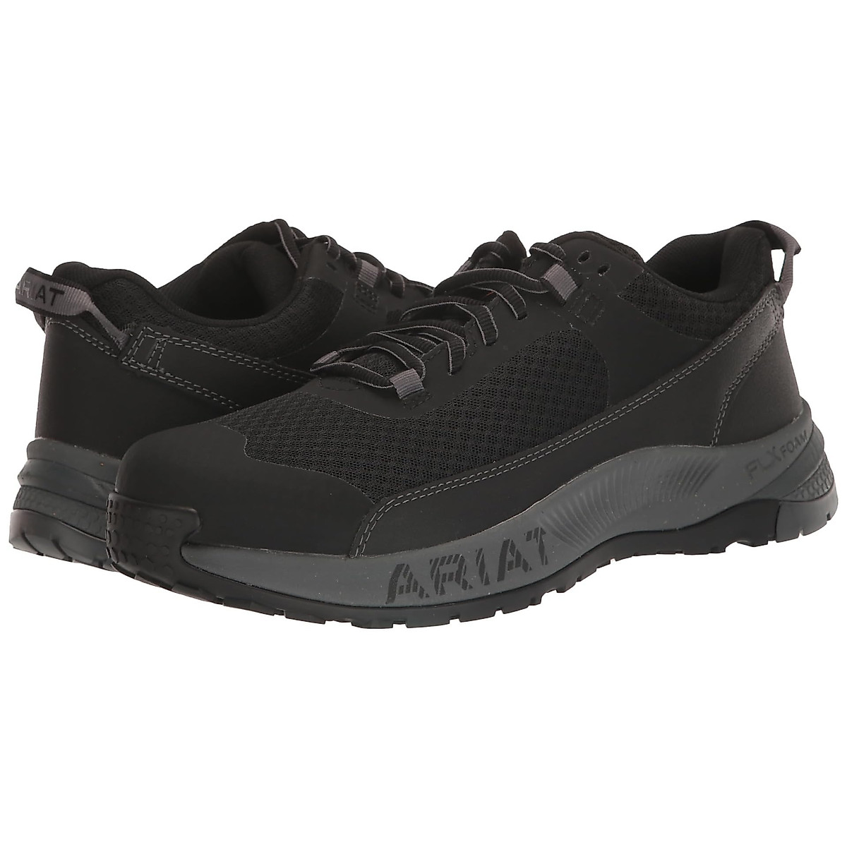 ARIAT Men's Outpace Shift Composite Toe Work Shoe - Black, 9.5 Medium