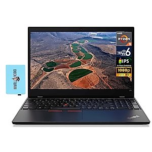 Lenovo ThinkPad L15 Gen 1 15.6" FHD IPS Business Laptop (AMD Ryzen 5 PRO 4650U 6-Core 2.10GHz, 32GB RAM, 1TB PCIe SSD, AMD Radeon, WiFi 6, BT 5.1, RJ-45, HD Webcam, Win 10 Pro) w/Dockztorm Dock