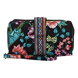 Vera Bradley Iconic RFID Combo Wristlet in Vines Floral