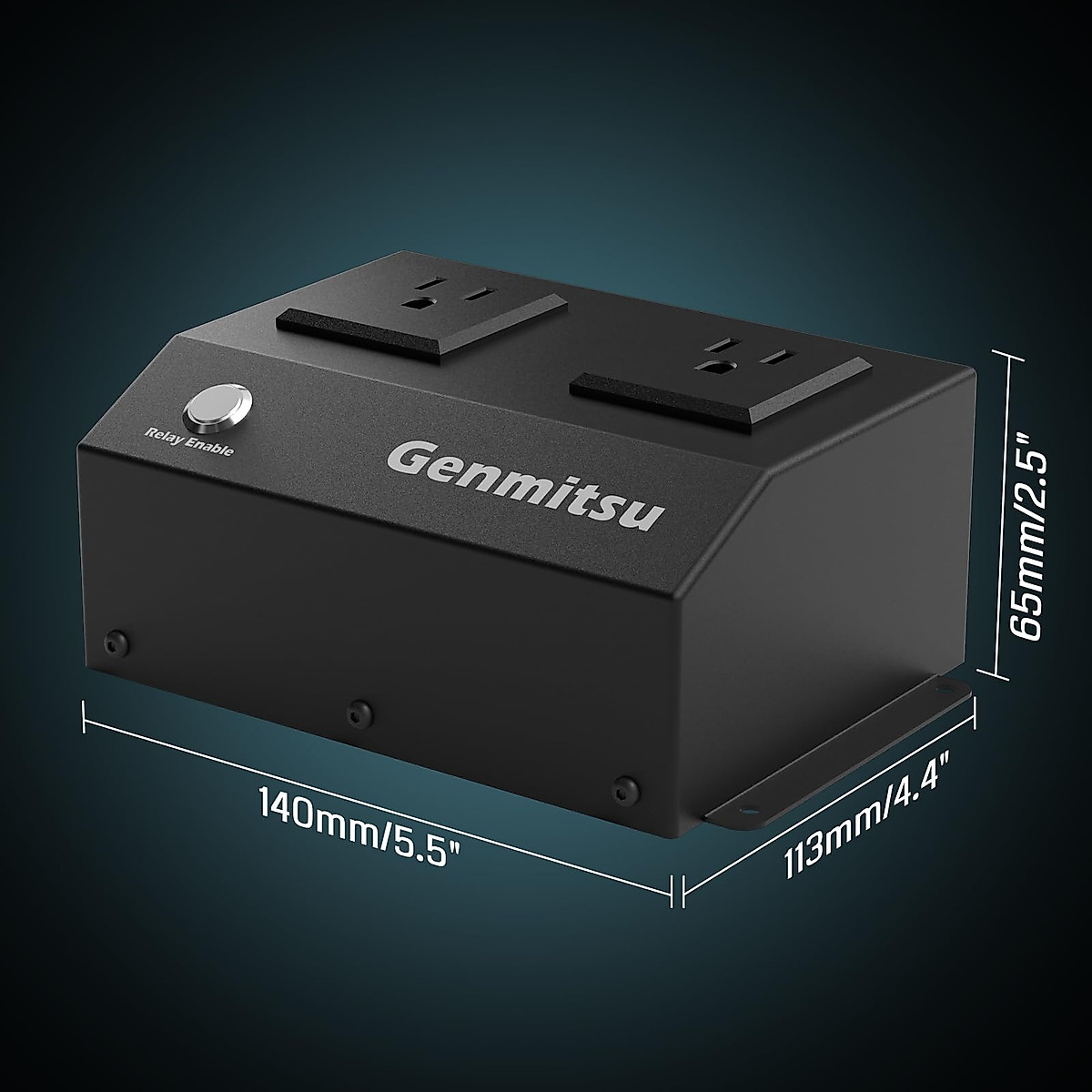 Genmitsu iMaticBox Relay Module Switch for CNC Milling Machines, 12VDC Smart PWM Signal Control Relay Switch for Connecting Cutters, Lasers and Dust Collectors