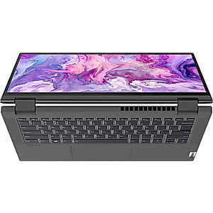 Lenovo IdeaPad Flex 5 14" Convertible Laptop, FHD (1920 x 1080) Touch Display, Intel Core i5-1035G1 Processor, 8GB DDR4 Onboard RAM, 128GB SSD, Intel UHD Graphics, Win 10, 81X1004RUS, Graphite Grey