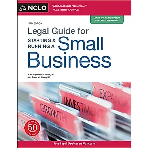 Legal Guide for Starting & Running a Small Business (Nolo)