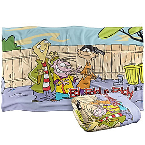 Trevco Ed EDD N Eddy Backyard Boys Silky Touch Super Soft Throw Blanket 36" x 58"