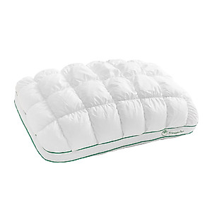 YOUR MOON Fluffy Support Bed Pillow King Size, Super Soft Premium Down-Alternative Filling for Sleeping, Luxury Hotel Quality Bed Pillows for Side Sleeper (White)