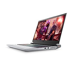 Dell G15 5515 Laptop | 15.6" 1920x1080 FHD 144Hz | Ryzen 7-5800H - 256GB SSD Hard Drive - 8GB RAM - Nvidia GeForce RTX 3050 | 8 cores @ 4.4 GHz - 4GB GDDR6 Win 11 Home Silver