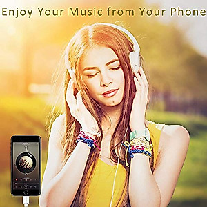 [Apple MFi Certified] iPhone AUX Cord for Car Stereo, Assrid 2 Pack Lightning to 3.5mm Audio Cable Compatible for iPhone 12/11/XS/XR/X/iPad/iPod to Speaker/Home Stereo/Headphone, Support iOS 14(White)