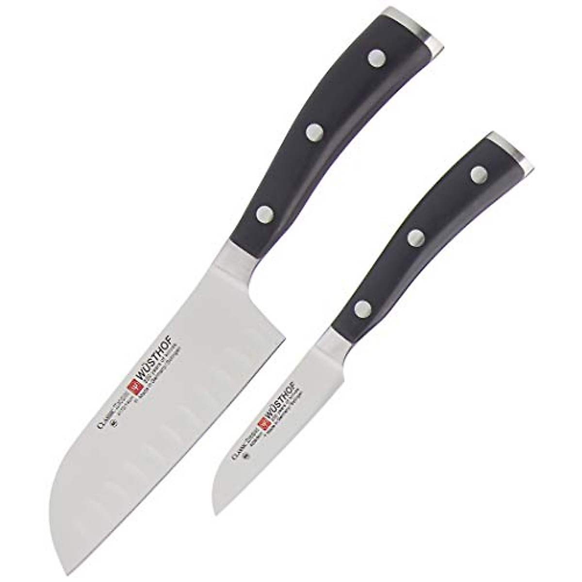 Wusthof Classic IKON Mini Asian Set, One Size, Black, Stainless