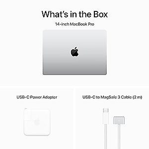 Apple 2023 MacBook Pro Laptop M3 Pro chip with 11‑core CPU, 14‑core GPU: Built for Apple Intelligence, 14.2-inch Liquid Retina XDR Display, 18GB Unified Memory, 512GB SSD Storage; Silver