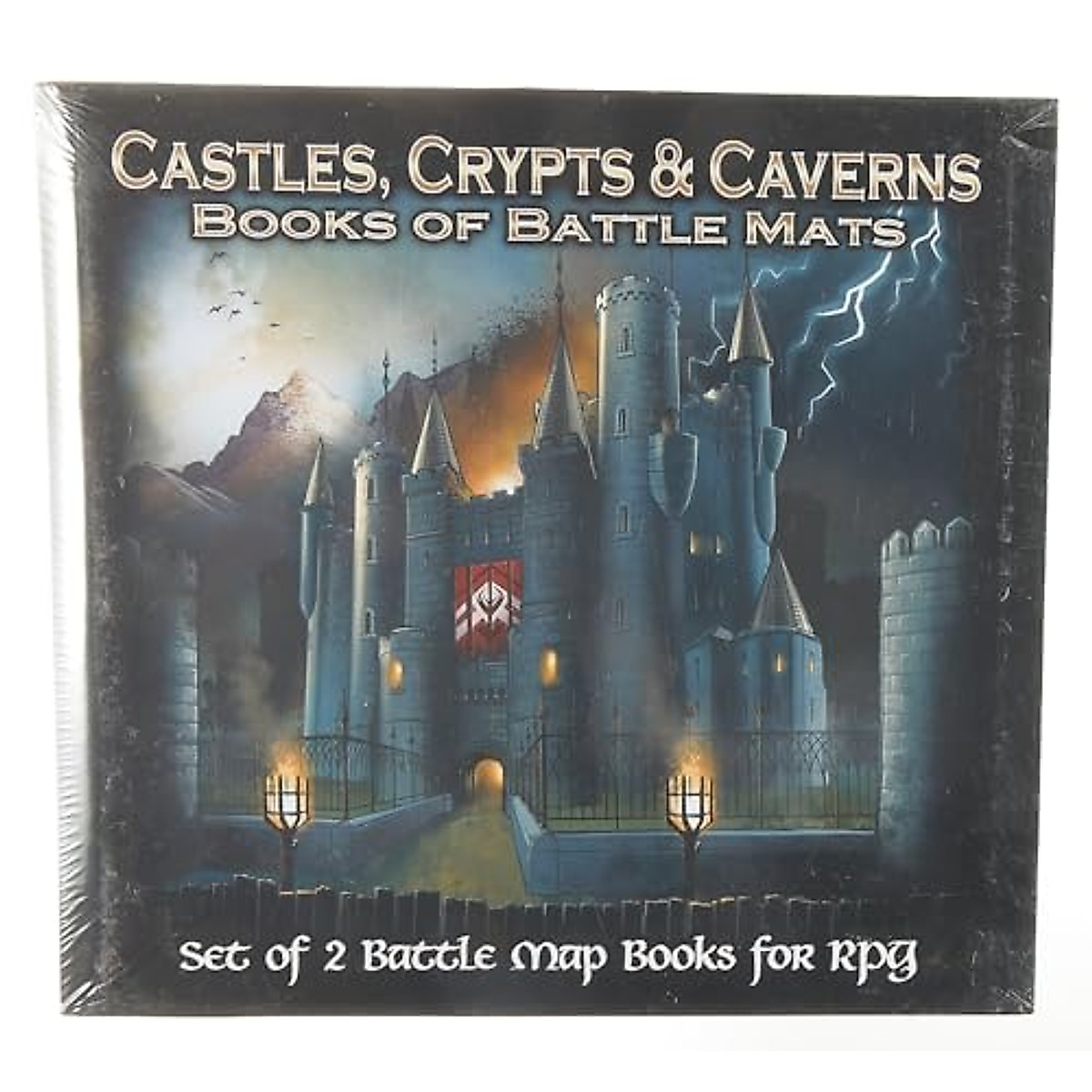 Castles, Crypts & Caverns Books of Battle Mats