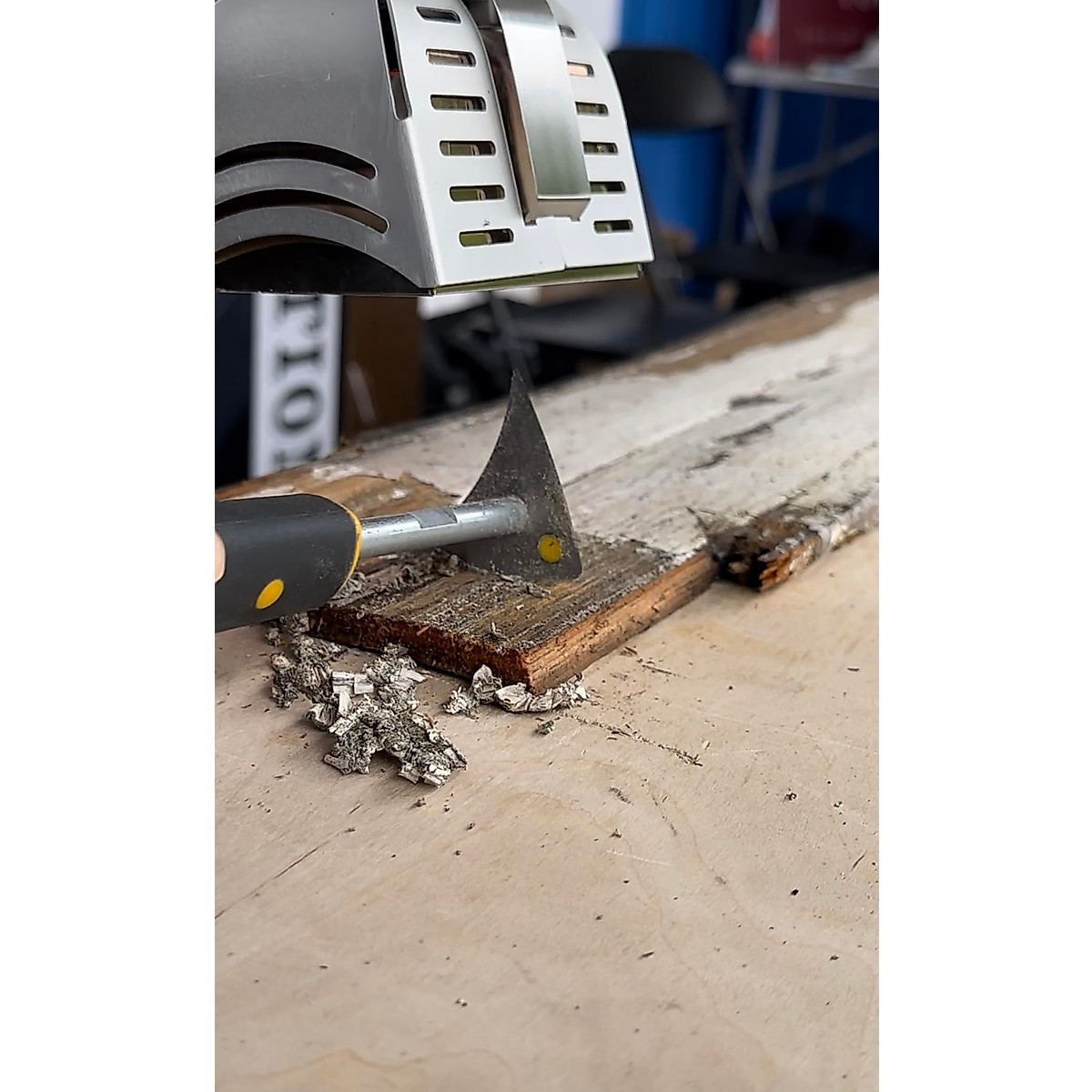 Speedheater Essential Scraper Bundle - 3pc Heavy-Duty Swedish Paint Scraper Set - Scrape Flat Surfaces, Baseboards, Exterior Paneling, Windows, Joinery, Woodwork, Furniture, Trim, and More!