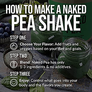 Naked Vegan Sample Pack Pea, Chocolate Pea, and Vanilla Pea
