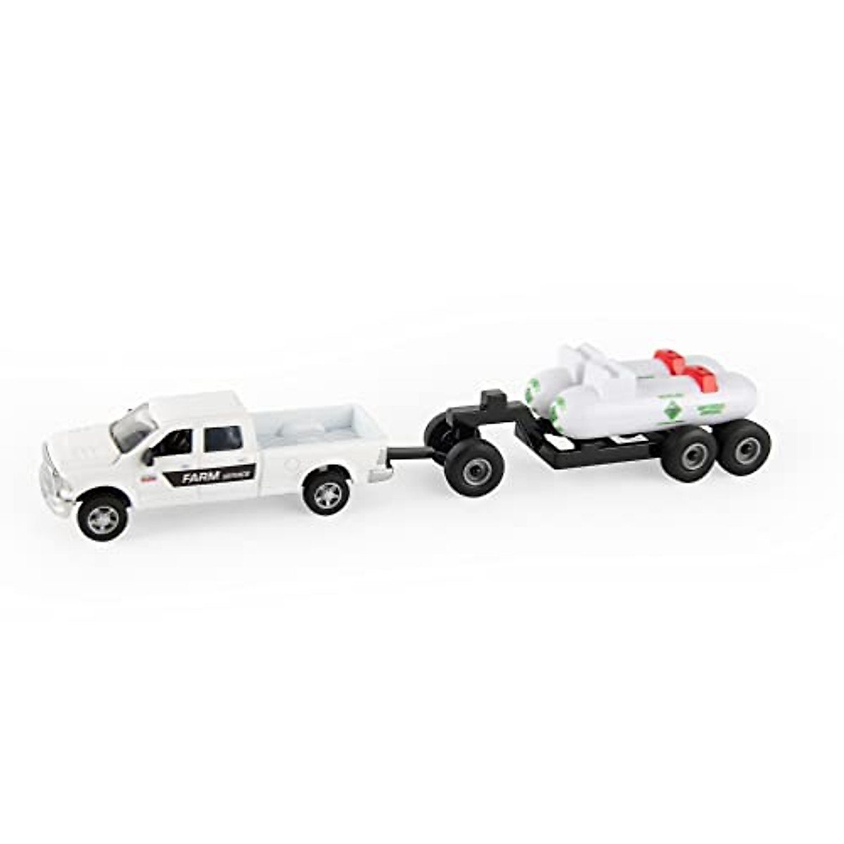 ERTL Ram 2500 1: 64 Scale Pickup Truck with Anhydrous Tank, White