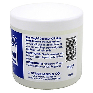 Blue Magic Coconut Oil Hair Conditioner 12 oz ( Pack of 2)