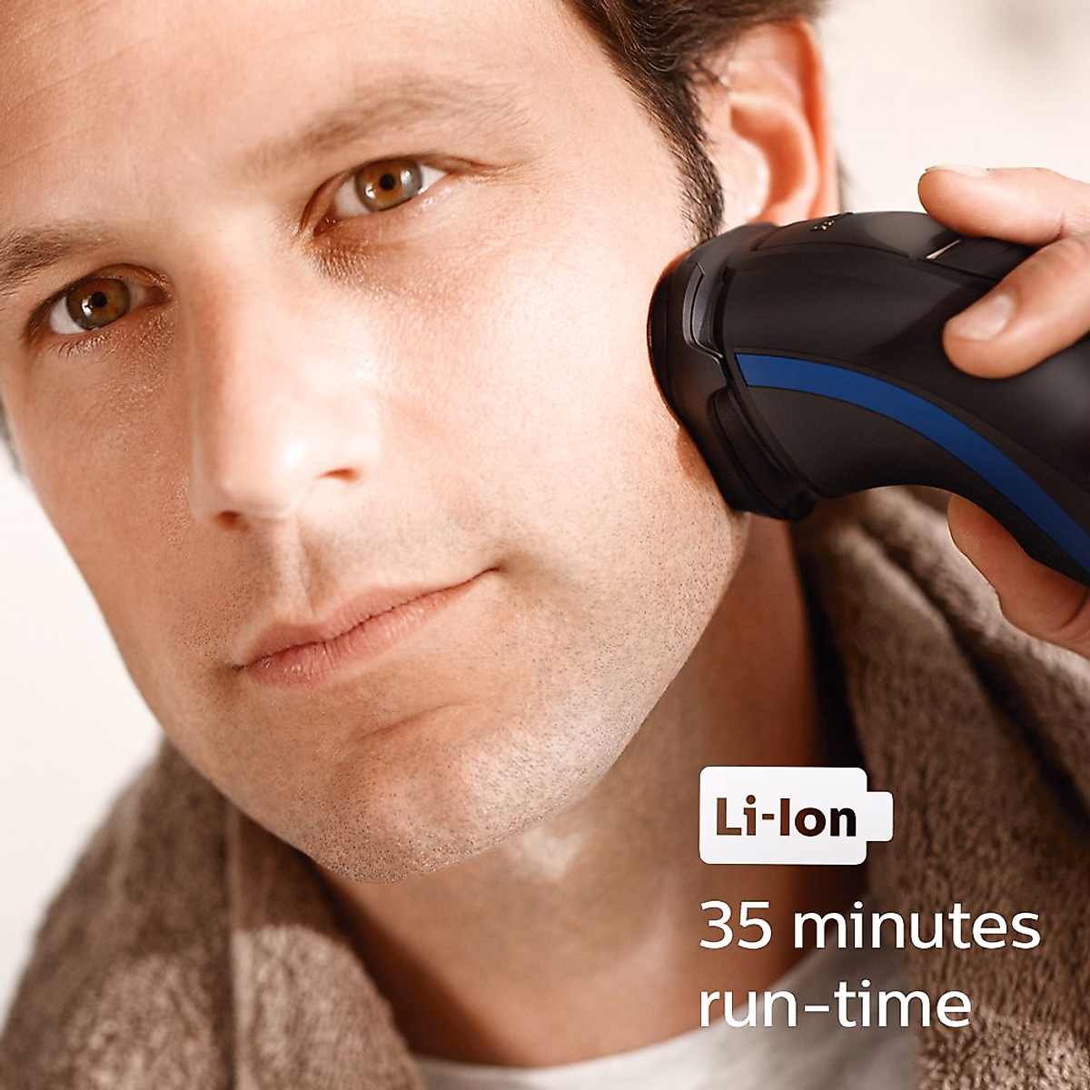 Philips Norelco S1560/81 Shaver 2100 Rechargeable Wet Electric Shaver, with Pop-up Trimmer, 0.851 Pounds