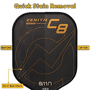 A11N SPORTS 3-Pack Pickleball Paddle Eraser - Quick Stain Removal and Spin Restoration - Black/Green/Mix Colors