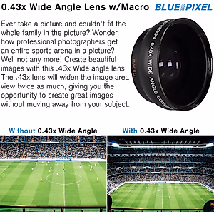 Canon Intl. EOS 2000D (Rebel T7) DSLR Camera wCanon EF-S 18-55mm F3.5-5.6 III Lens and Sunshine Photo Professional Accessories Bundle... (Renewed)