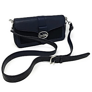 COACH Women's Georgie Shoulder Bag (Silver - Midnight Multi)