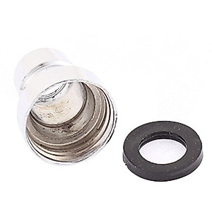 Qtqgoitem Water Tap Faucet Outlet Nozzle 19mm 1/2BSP Female Thread 2pcs (Model: c4f 9b5 60f 280 2fd)