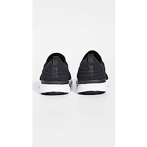 APL: Athletic Propulsion Labs Women's Techloom Wave Sneakers, Black/White, 5 Medium US