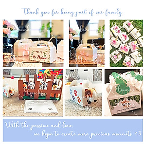 MintieJamie Treat Boxes Plain White Party Favor Boxes 6.25X3.5X3.5 inches Pack of 24pcs Premium Grade Party Supplies Boxes, Thicken Material Favor Boxes, Kids Goodie Box for Birthday, Shower, Events