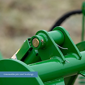 Titan Attachments 72-in Tine Bucket Attachment Fits John Deere Loaders