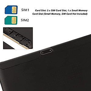 Pomya Tablet, 10.1 Inch HD Display Tablet for 5.1, 1GB RAM 16GB ROM WiFi Tablet Supports Small Memory Card, 8 Core 3G Network Tablet for Daily Life