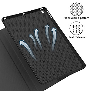 Cool Tablet Case for Samsung Galaxy Tab S7 FE/S8 Plus 2022/S7 Plus Case 12.4 Inch, Horror Movie Pattern Halloween Design Cases, PU Leather Folio Back Cover Funda for SM-X800 X806 T970 T975, Pumpkin 3