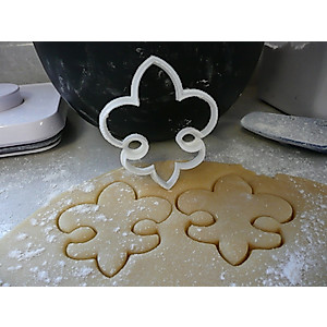 SCOUTS FLEUR DE LIS SHAPE COOKIE CUTTER MADE IN USA PR473