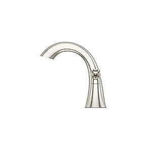 Pfister Weller Bathroom Sink Faucet, 8-Inch Widespread, 2-Handle, 3-Hole, Brushed Nickel Finish, LG49WR0K