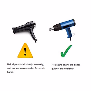 38 x 28 mm Clear Perforated Shrink Band for Small Boston Round Bottles, Vials, Dropper Bottles, Roll-On Bottles and More. [Compatible Diameter Range: 1/2" – 7/8”] - Bundle of 1,000