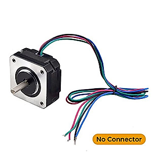 STEPPERONLINE Short Body Nema 17 Bipolar Stepper Motor 1A 22.6oz.in/16Ncm DIY CNC Extruder