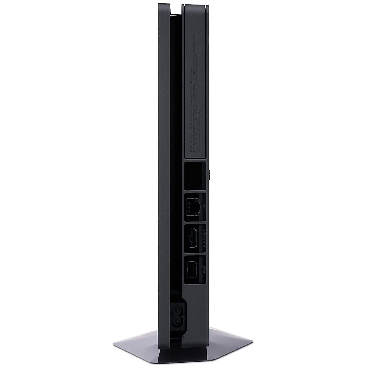 Sony Console PlayStation 4-1TB SSD Slim Edition Jet Black - with 1 DualShock Wireless Controller - PlayStation Enhanced with 1TB Solid State Drive