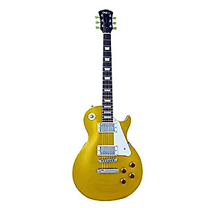 CNZ Audio LP Special Electric Guitar (Gold)