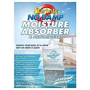 STAR BRITE No Damp Dehumidifier Hanging Bag - 16 OZ (085470)