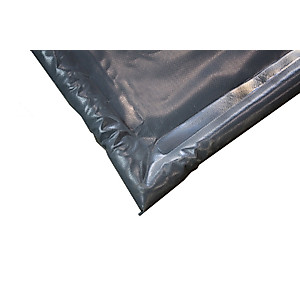 TruContain Containment Mat for Snow Ice Water and Mud -Garage Floor Mat (7'9"x16')